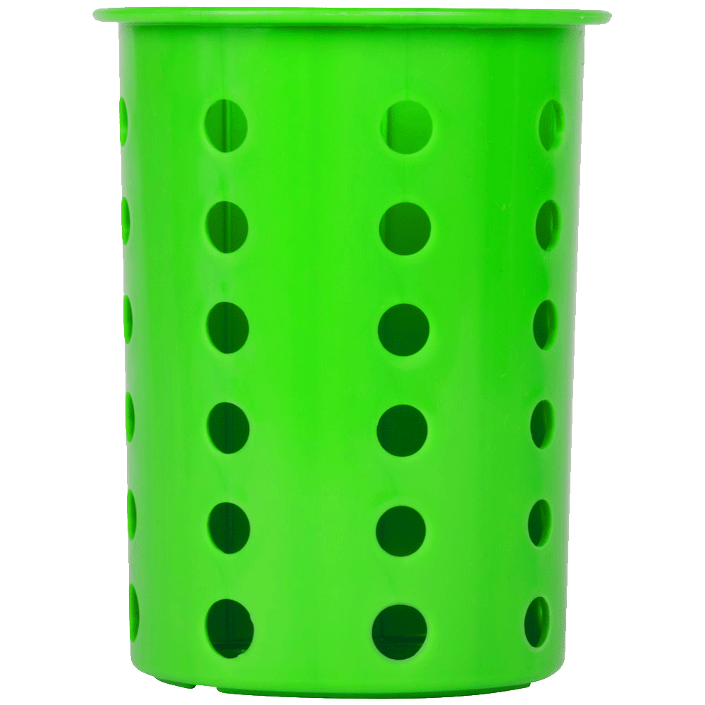 American-Made Plastic Color Coded Silverware Cylinders