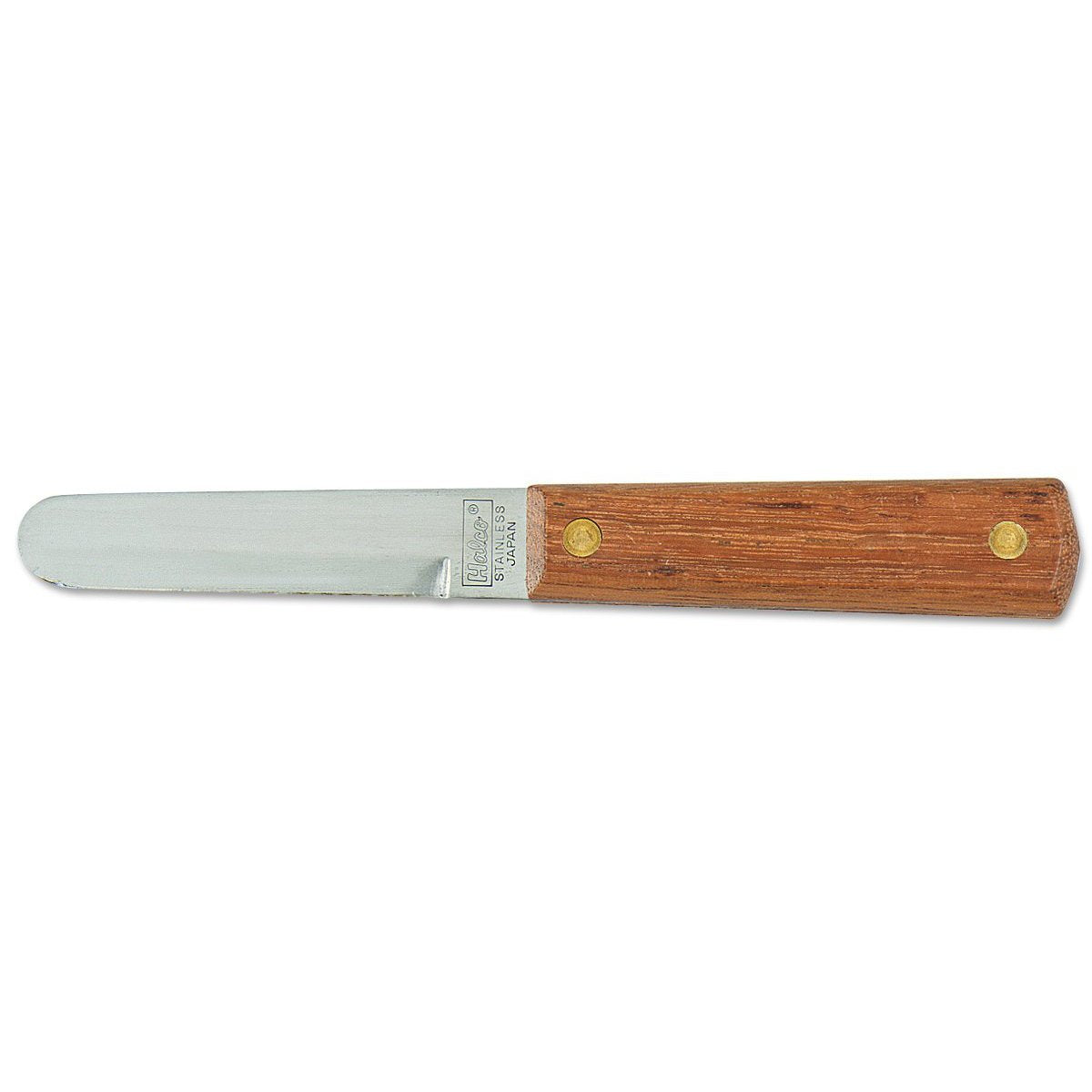 High-Quality Clam Knife w/ Heavy Steel Blade & Hardwood Handle