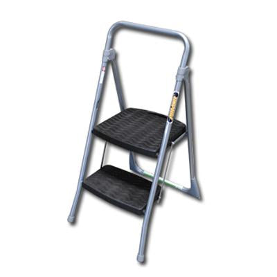 High-Quality Steel Front Line Step Ladder, Power Coated Finish